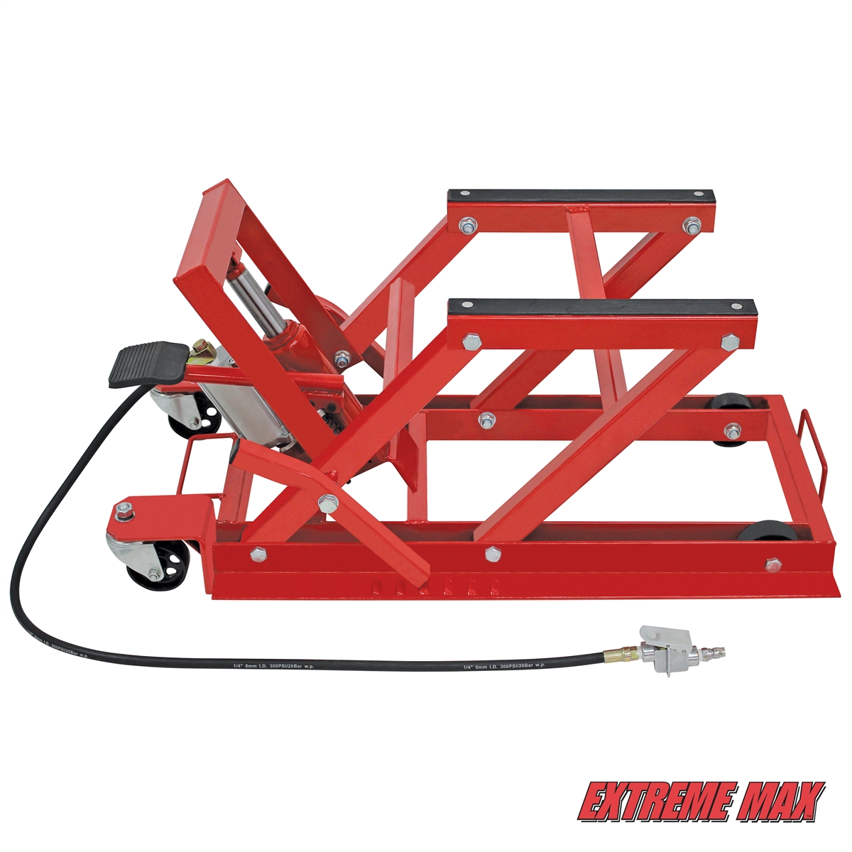 Extreme Max 5001 5041 Pneumatic Hydraulic Motorcycle Atv Jack